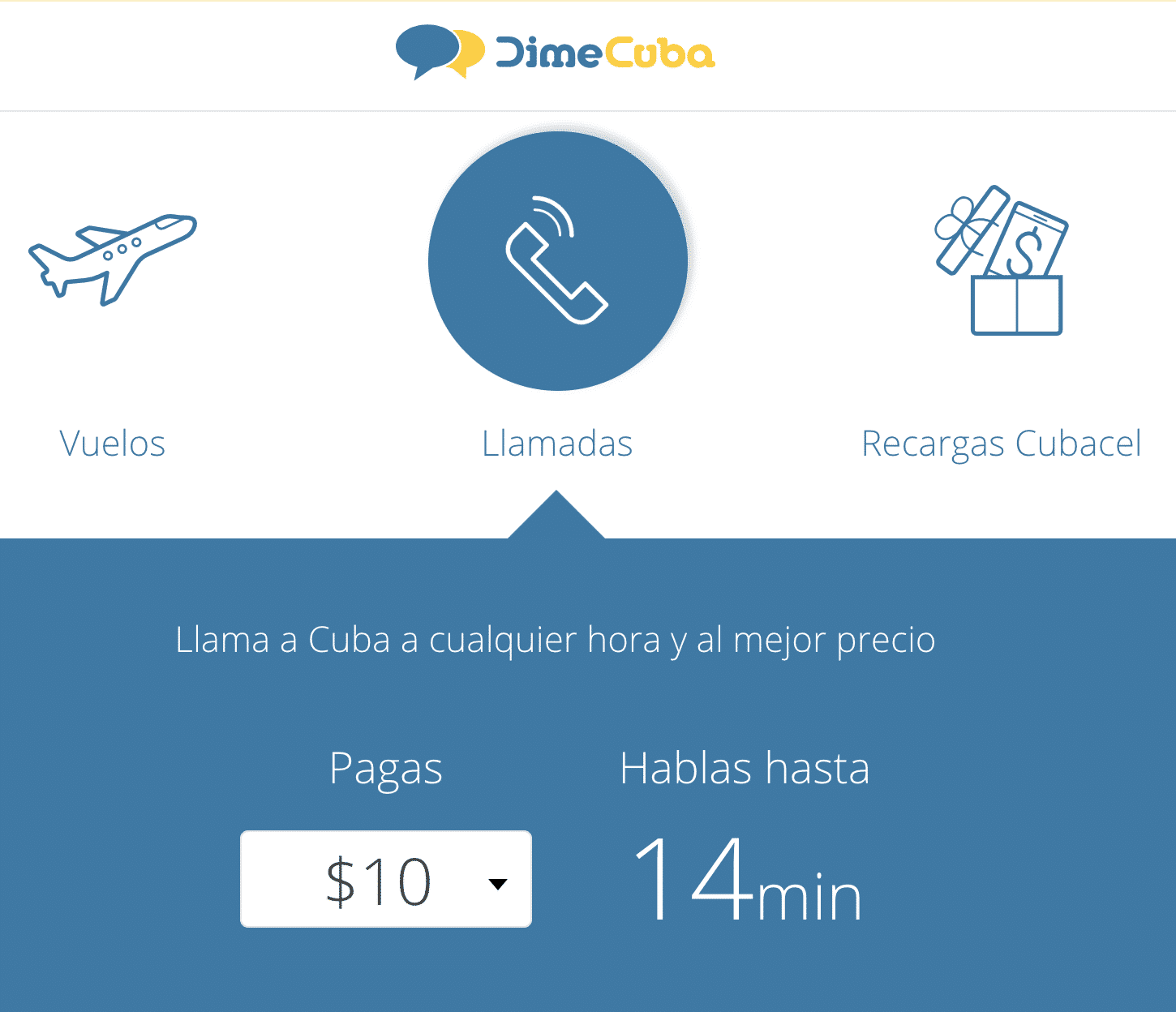 Conoce las ofertas de DimeCuba y reserva tu recarga (barata, fácil y ...
